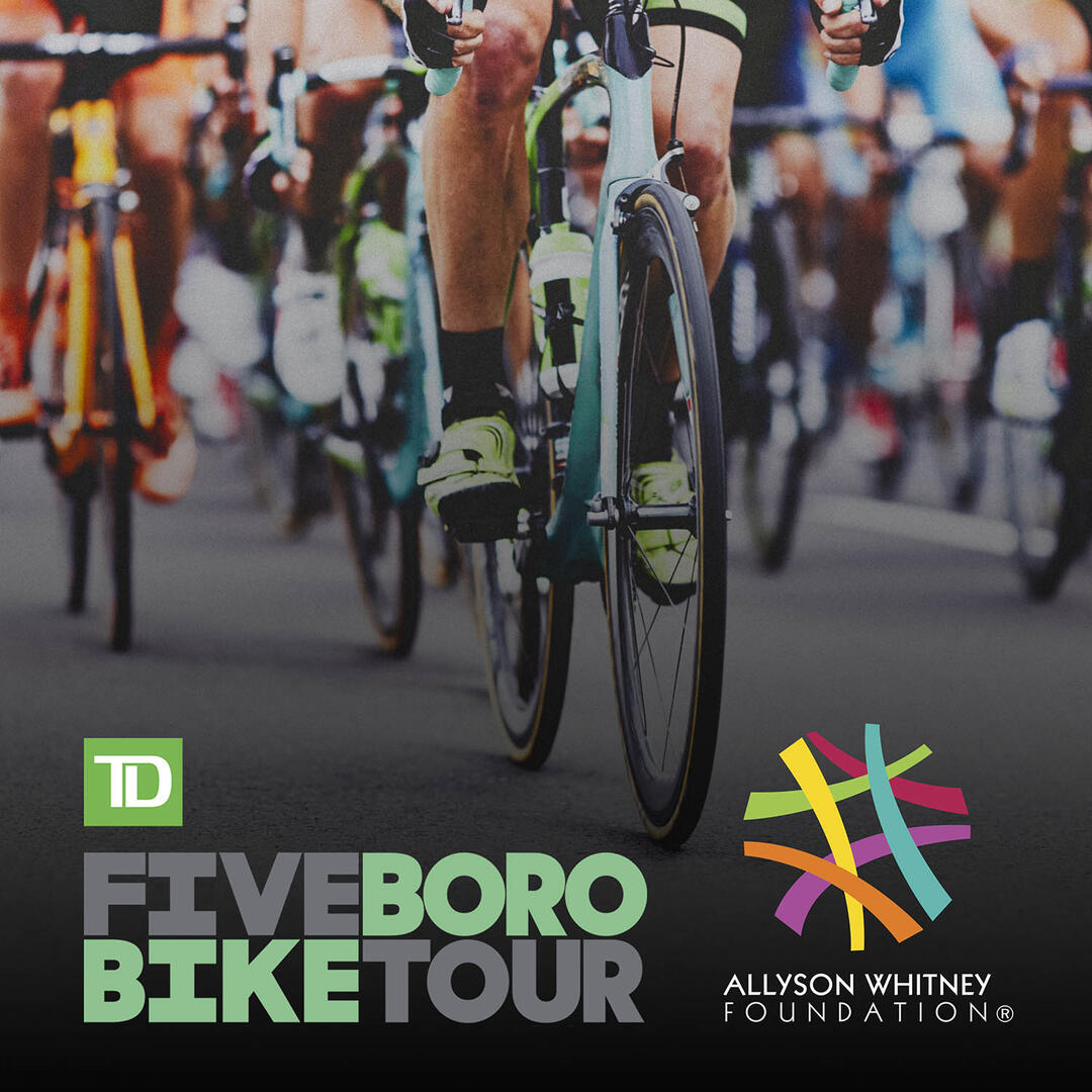 2026 TD FIVE BORO BIKE TOUR NYC - Allyson Whitney Foundation